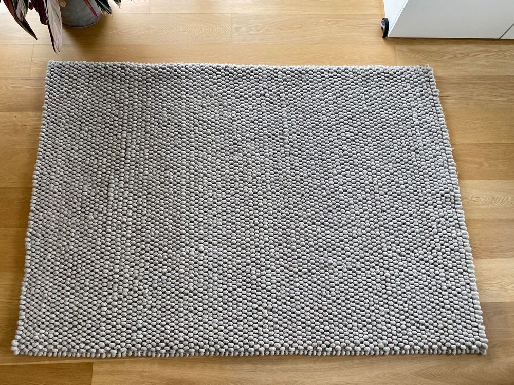 Hay Peas Teppich Soft Grey 140x200 cm | Kaufen auf Ricardo