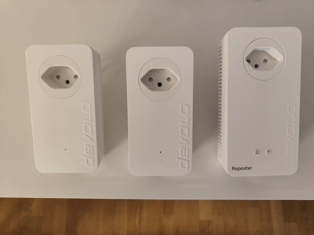 Kit 2xCPL Devolo dLAN 1200+ und ein Devolo Repeater+ ac 867 (Gebraucht ...