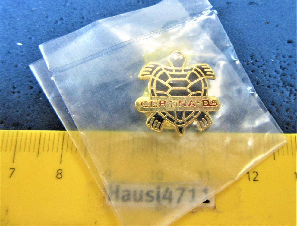 PIN SCHILDKRÖTE CERTINA DS IN OVP GOLDIG | Kaufen auf Ricardo