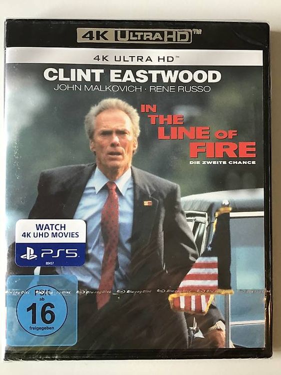 In the Line of Fire [4k UHD] neu + originalverpackt (Neu und ...