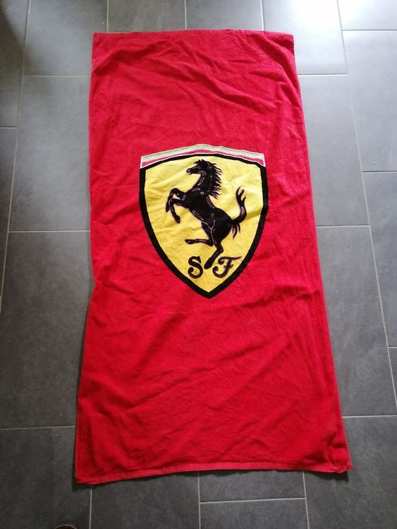 Ferrari Badetuch | Kaufen auf Ricardo