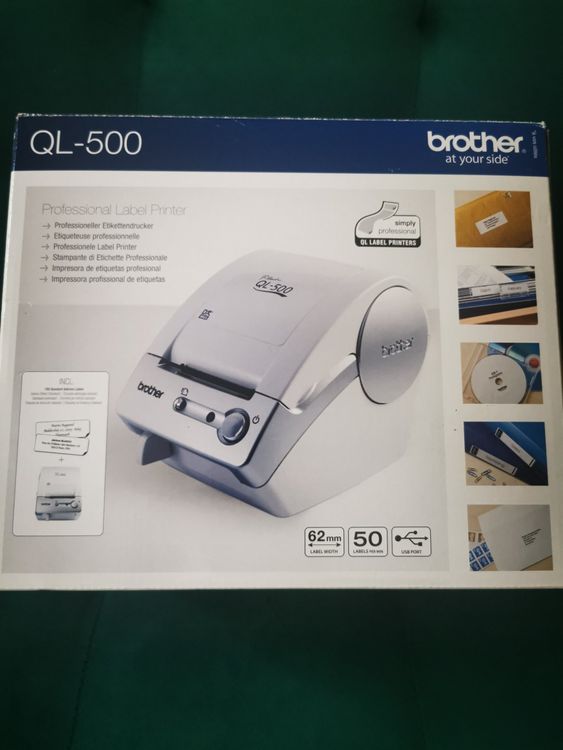 Neu 2 Stück Brother QL 500 Etiketten Drucker (Gebraucht) in Liestal für ...