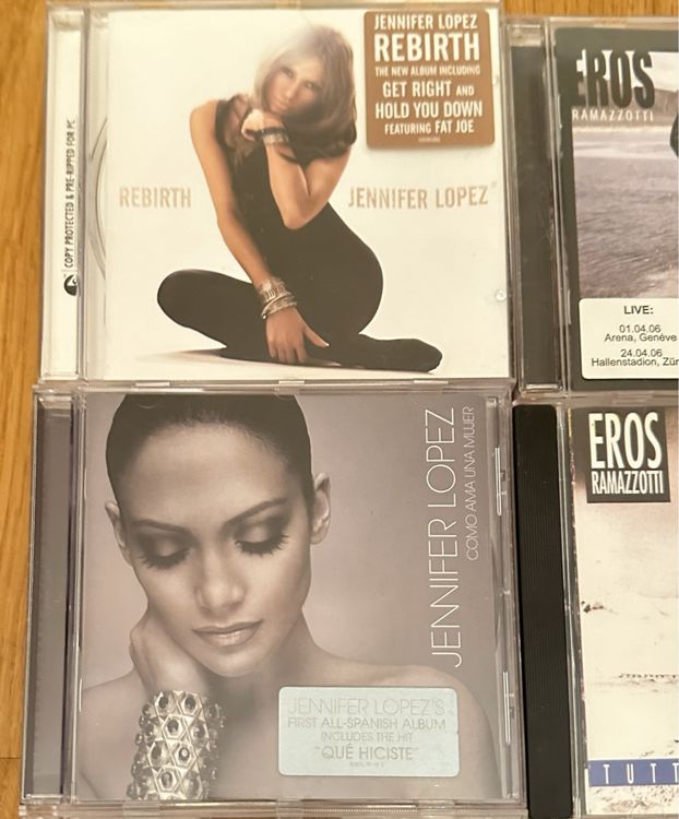 Latino CDs Set Jennifer Lopez, Eros Ramazzotti, Juanes Latin (Gebraucht ...