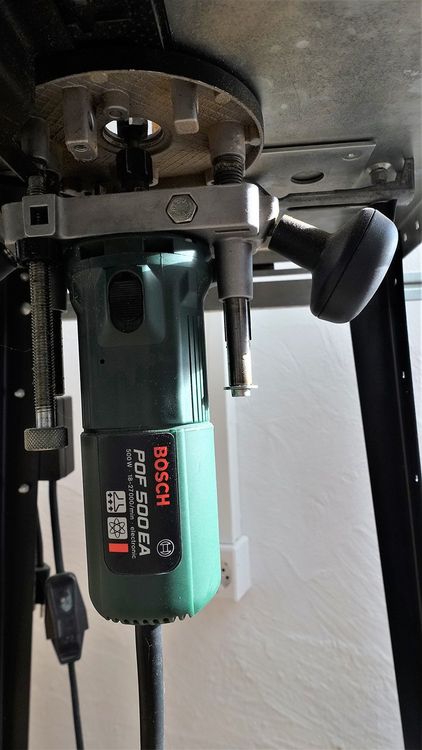 Bosch Oberfräse mit Tisch POF 500 EA | Kaufen auf Ricardo