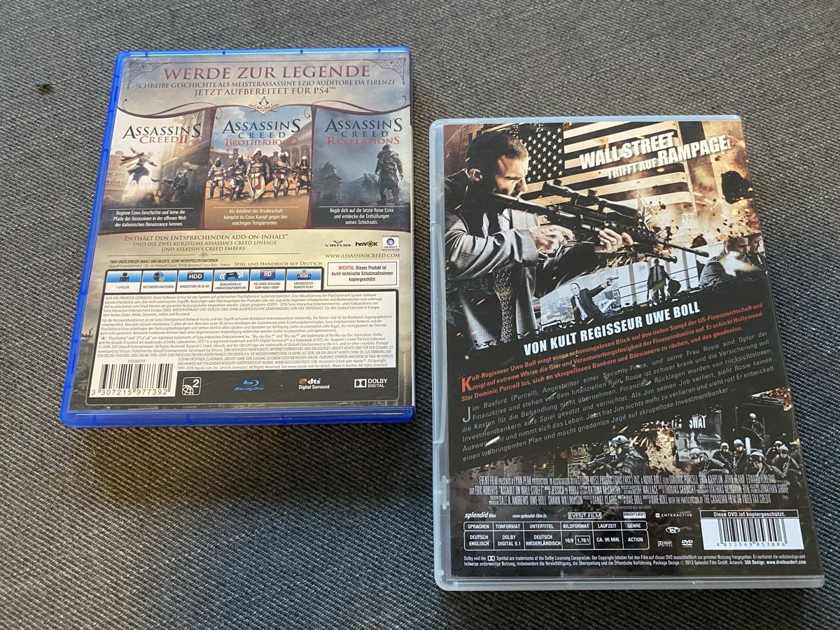 PS4 Assassins Creed Ezio Collection & Assault DVD! Top (Gebraucht) in ...