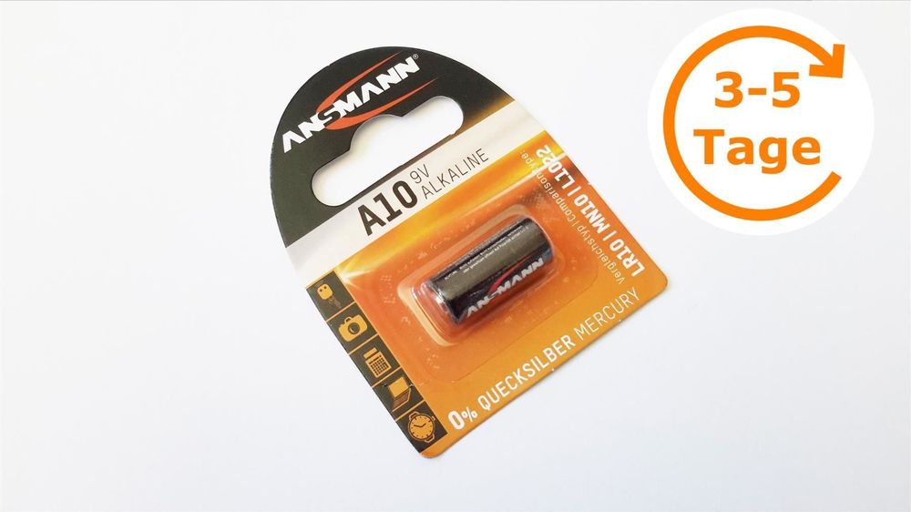 Batterie Alkaline A10/LR10, 9V, ANSMANN (Neu und originalverpackt) in St. Gallen für CHF 1.95 ...
