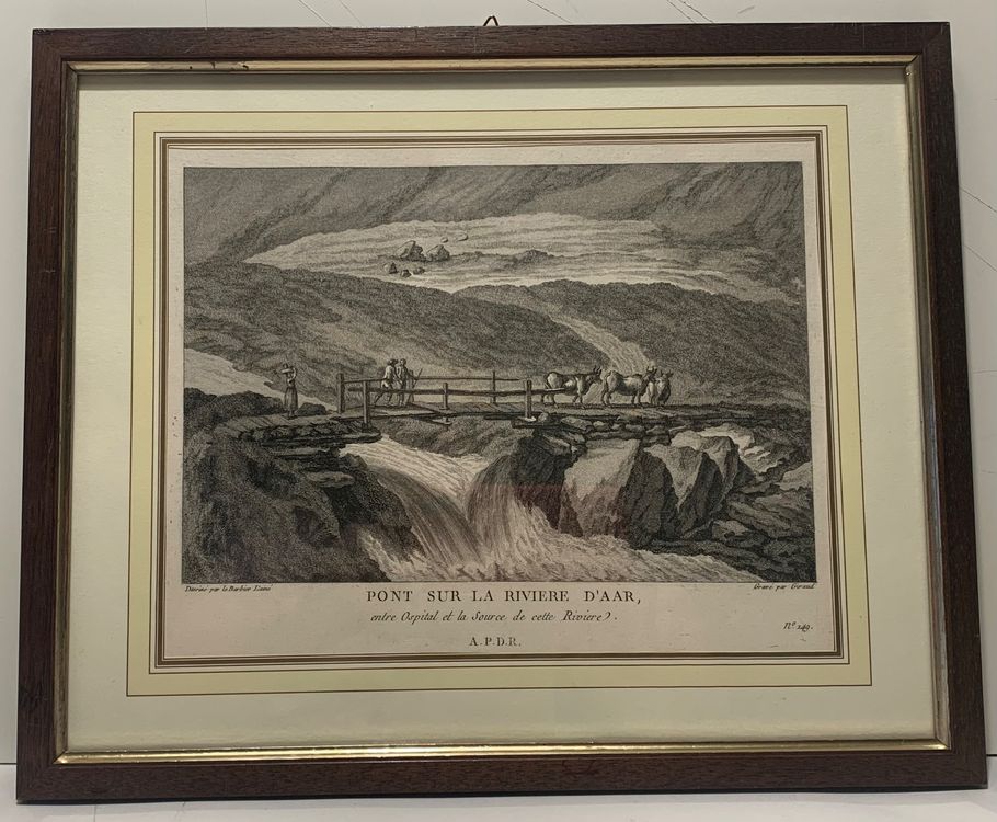 Vue du Pont sur la rivière d’Aar (Gebraucht) in Veytaux für CHF 10 – mit Lieferung auf Ricardo ...