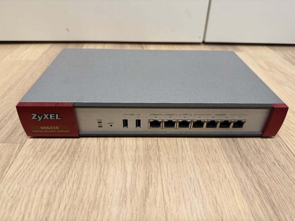 Zyxel Router ZyWALL USG 210 | Kaufen auf Ricardo