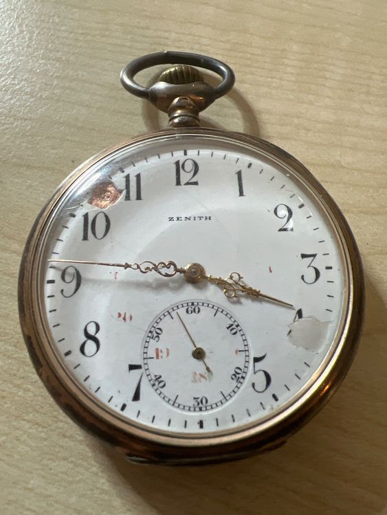 Zenith Taschenuhr echt Silber 49 mm (Gebraucht) in Pfeffingen für CHF 50 – mit Lieferung auf ...