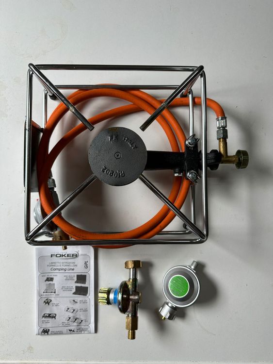 Gaskocher FOKER Camping inkl. Zubehör (Gebraucht) in Mollis für CHF 20 ...