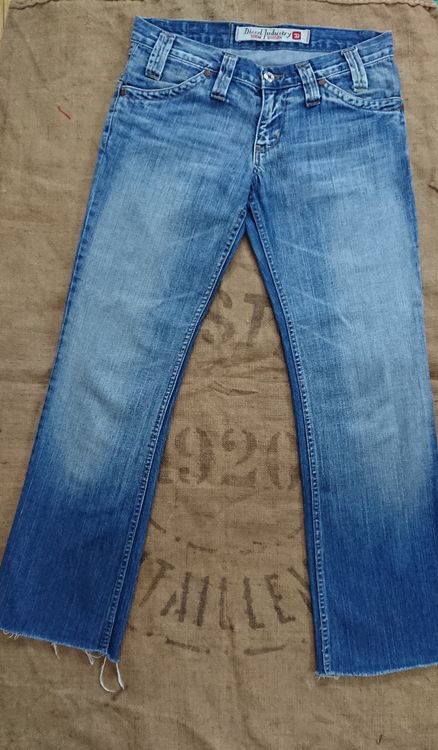 DIESEL Vintage Jeans Hose 29 TIINER 90s low straight Denim (Gebraucht ...