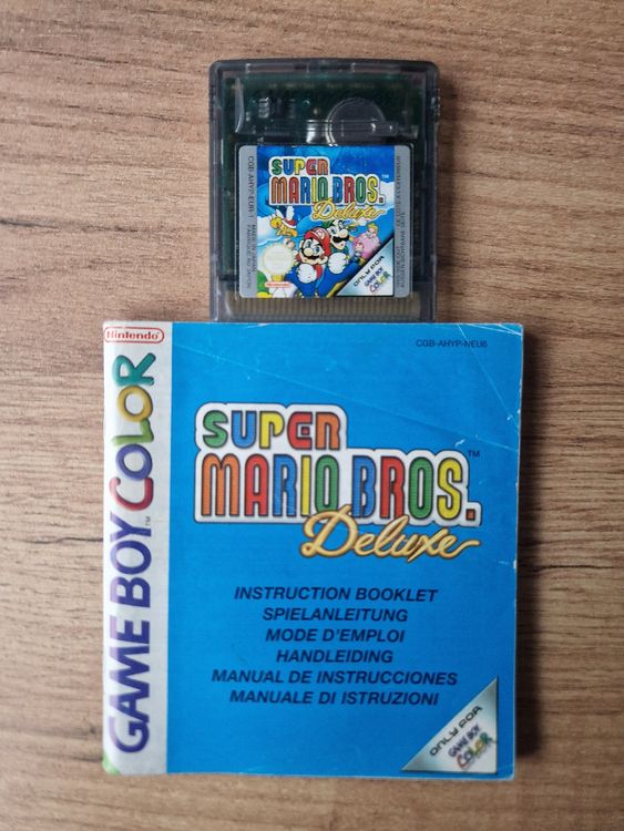 Jeu nintendo Super Mario Bros Deluxe - Gameboy Color (Gebraucht) in ...