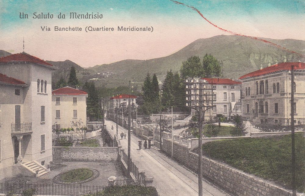 AK Mendrisio via Banchette inizio 1900 | Kaufen auf Ricardo