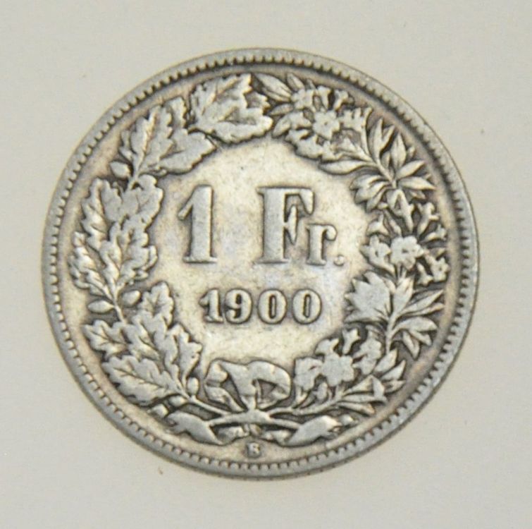 1 Franken 1900 Silbermünze, Schweiz | Kaufen auf Ricardo