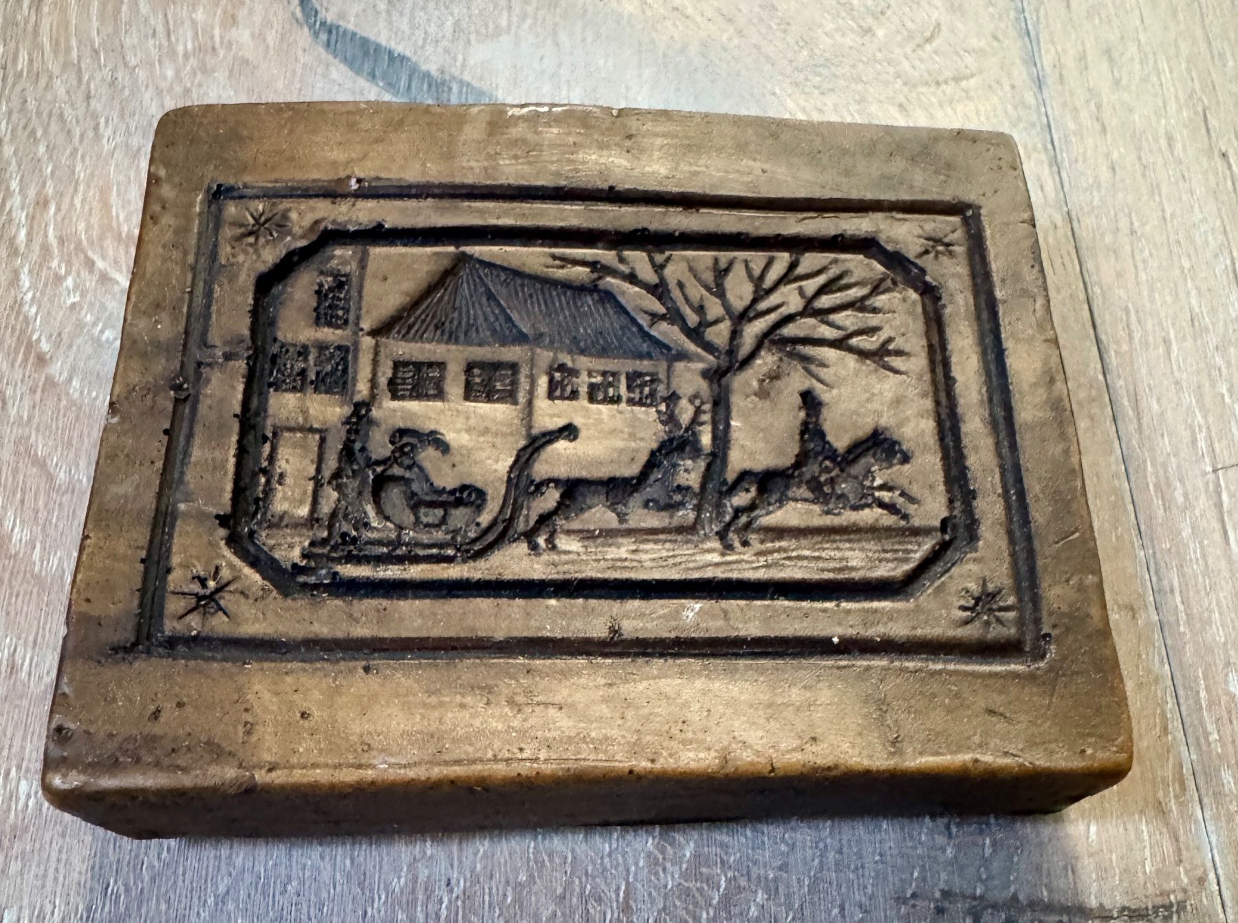 Antikes Model Gebäckmodel Ton Backform antik Butter Gebäck ? (Gebraucht ...