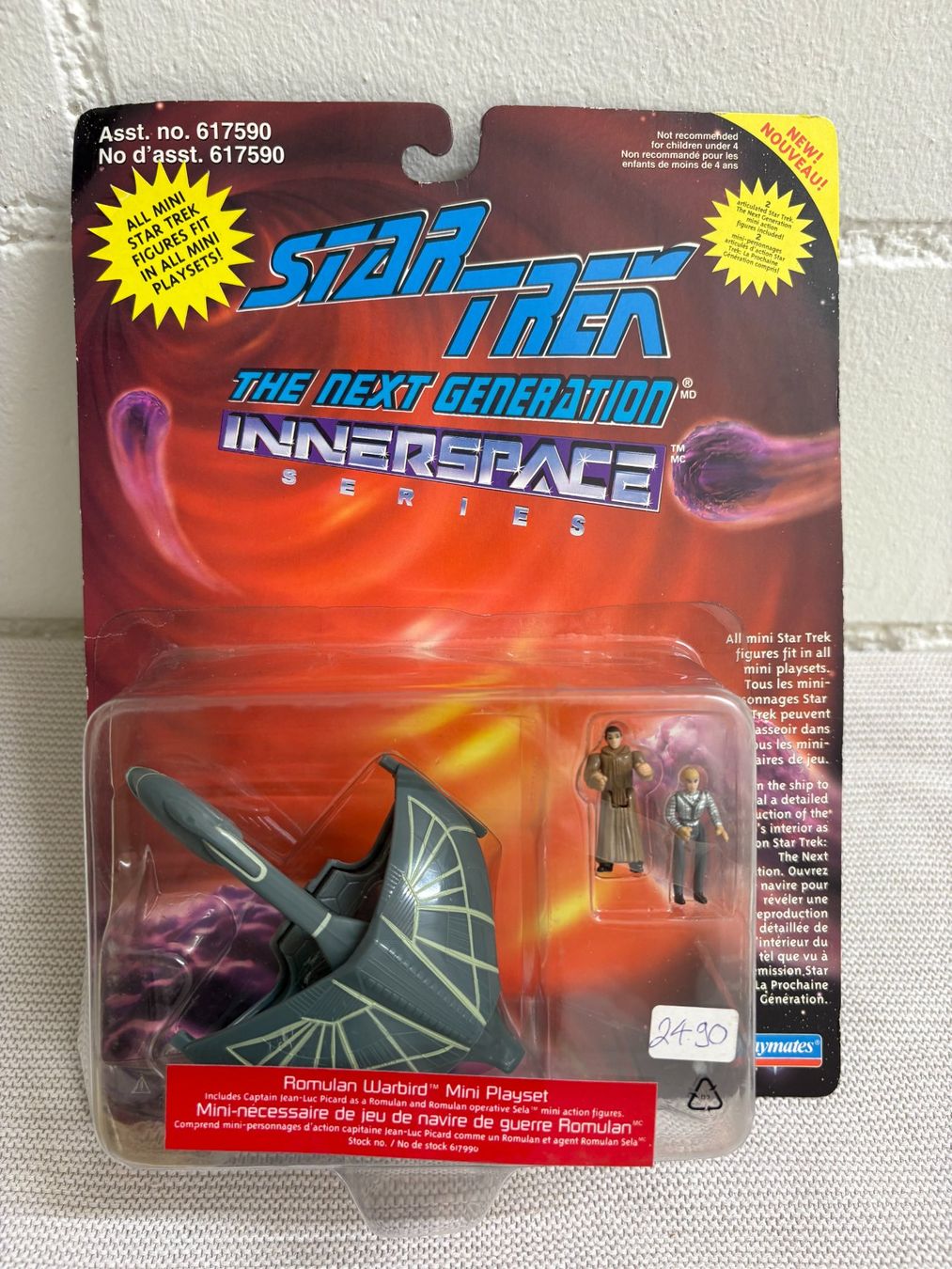 NEU Star Trek TNG Romulan Warbird Mini Playset Vintage 1994 (Neu und ...