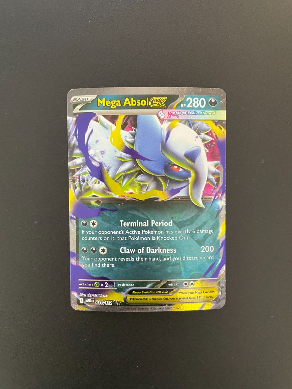 Pokémon Mega Evolution Mega Absol Ex 086/132 ab 1 (Gebraucht) in Zürich ...