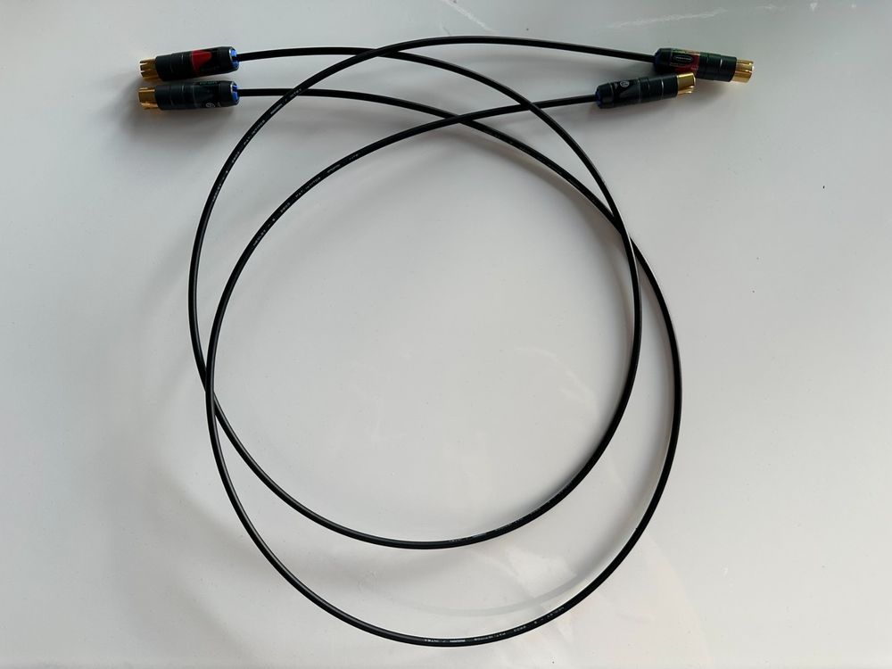 Mogami Neglex 2803 w/Neutric Gold Profi RCA (Neu (gemäss Beschreibung ...