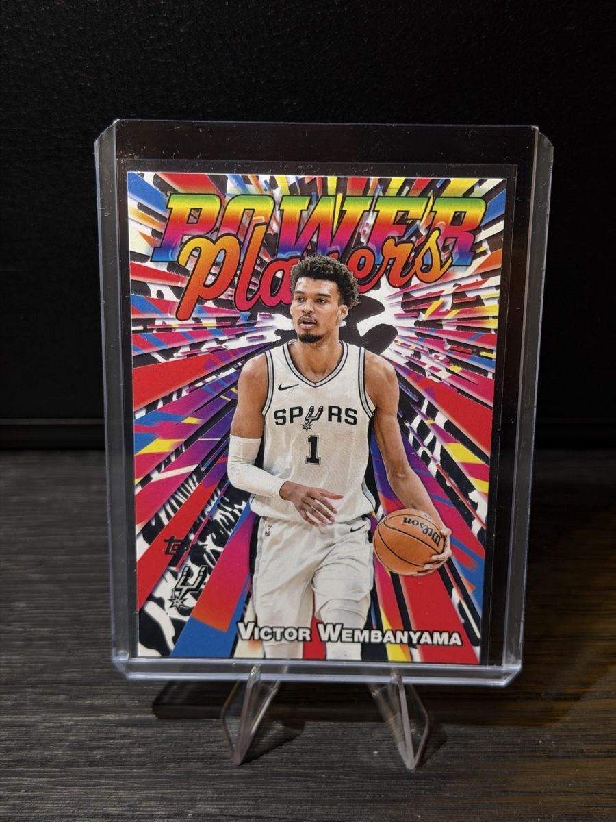 2025-26 Topps Power Players Victor Wembanyama #PP-15 - Spurs (Neu ...