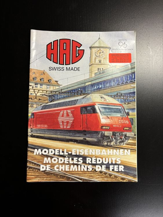 Catalogue HAG Modèles réduits 1996 (Gebraucht) in Meyrin für CHF 9 ...