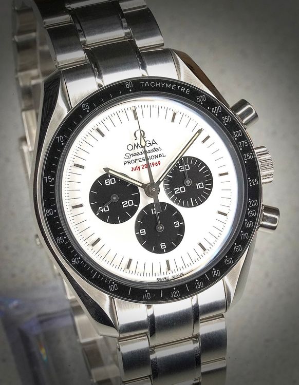 Omega Speedmaster Professional Panda Dial, APOLLO 11 35th An (Gebraucht ...