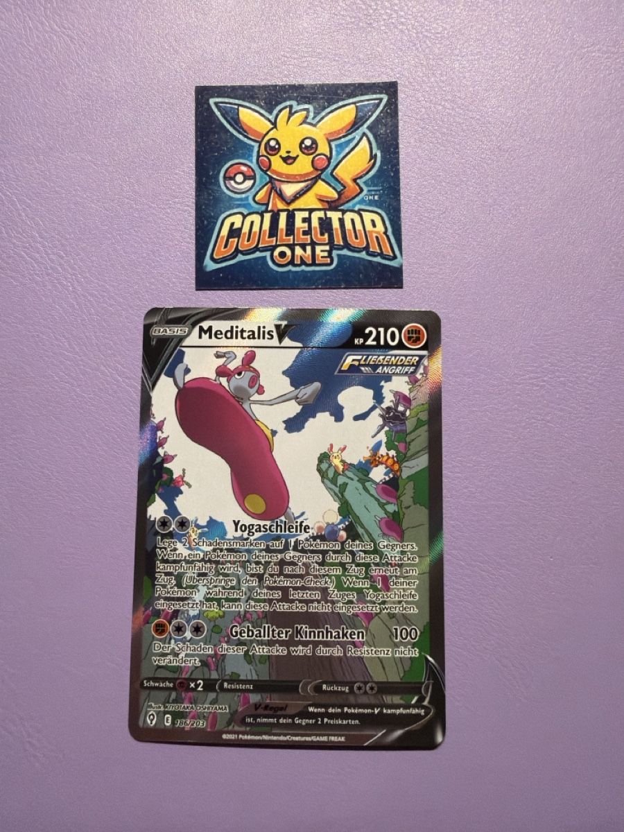 Pokemon Meditalis Altart 2021 Mega selten Top Karte (Neu (gemäss ...