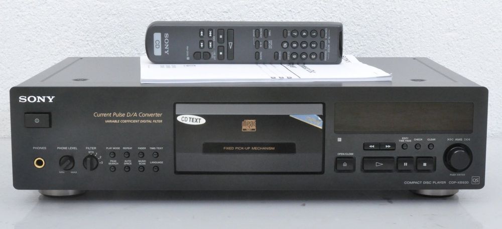 Sony CDP-XB930 QS Highend HiFi CD-Player | Kaufen auf Ricardo