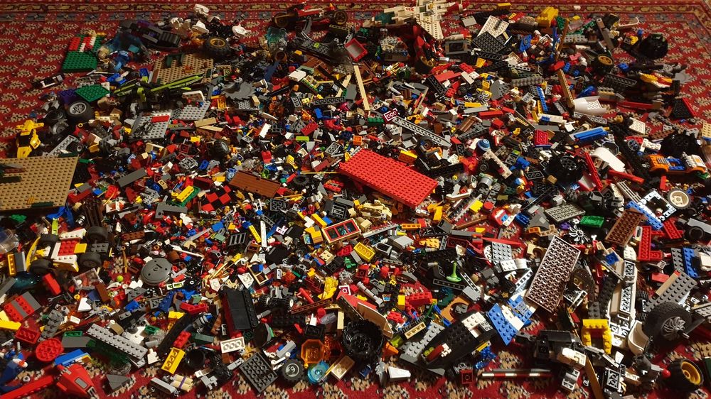 Riesige LEGO Sammlung Bausteine Kiloware basic Steine kg | Kaufen auf Ricardo