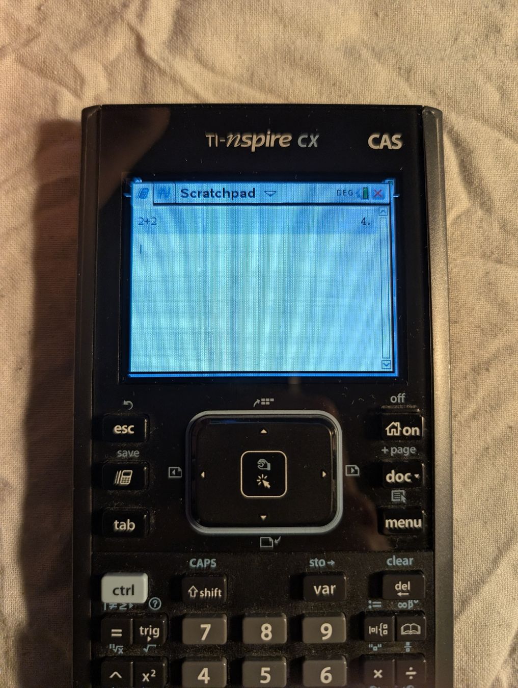TI-nspire CX CAS (D'occasion) à St-Sulpice VD pour CHF 36 – avec ...