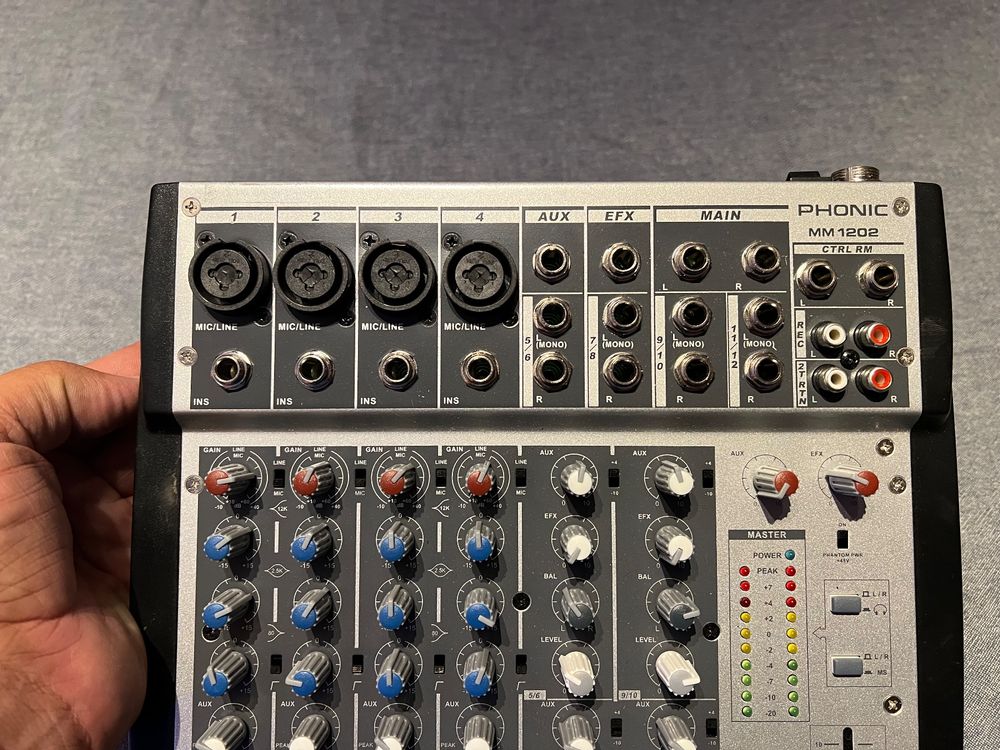Phonic MM1202 Mischpult inkl. BOX AB 1.- | Kaufen auf Ricardo