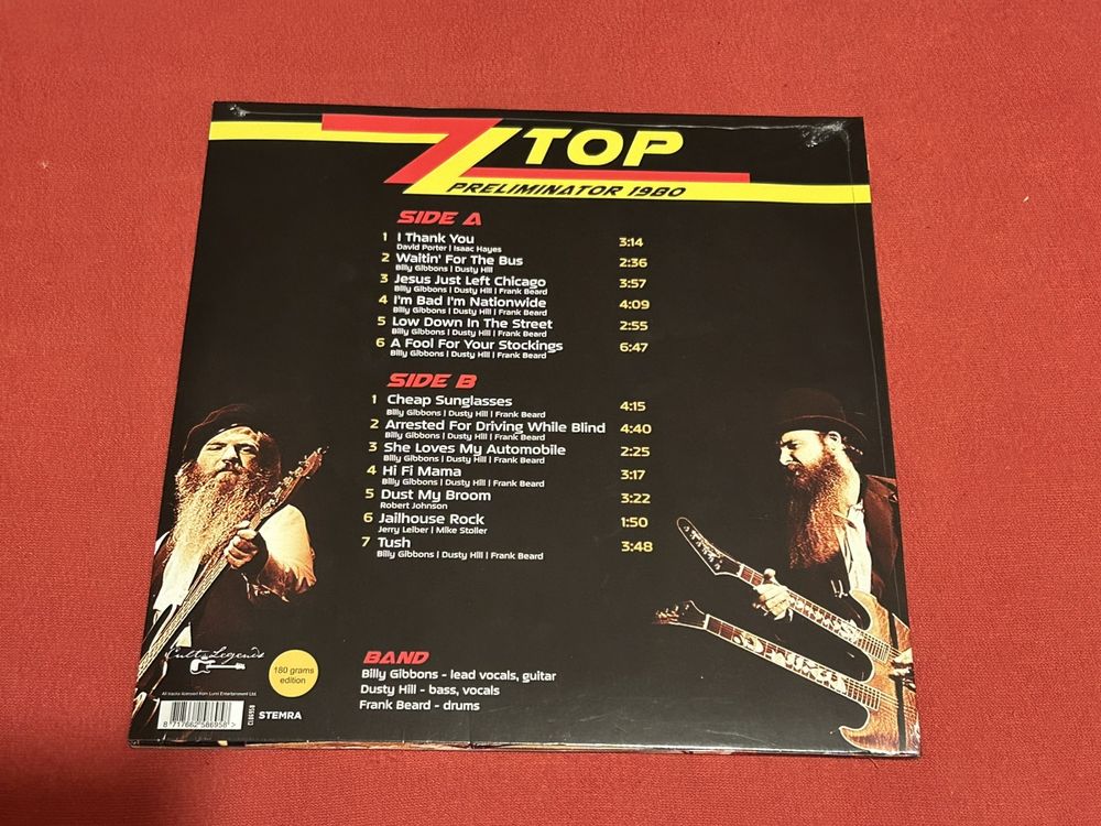 ZZ Top Preliminator 1980 Vinyl Album | Kaufen auf Ricardo