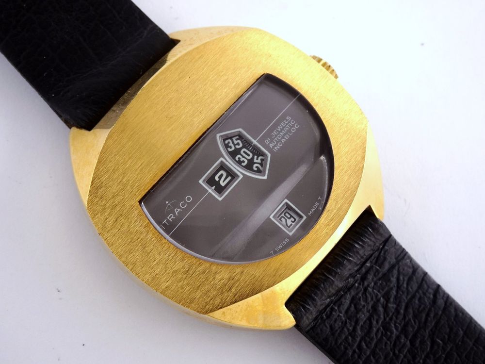 ITRACO JUMP HOUR 1970ER AUTOMATIK SAMMLERUHR (Gebraucht) in Zürich für ...