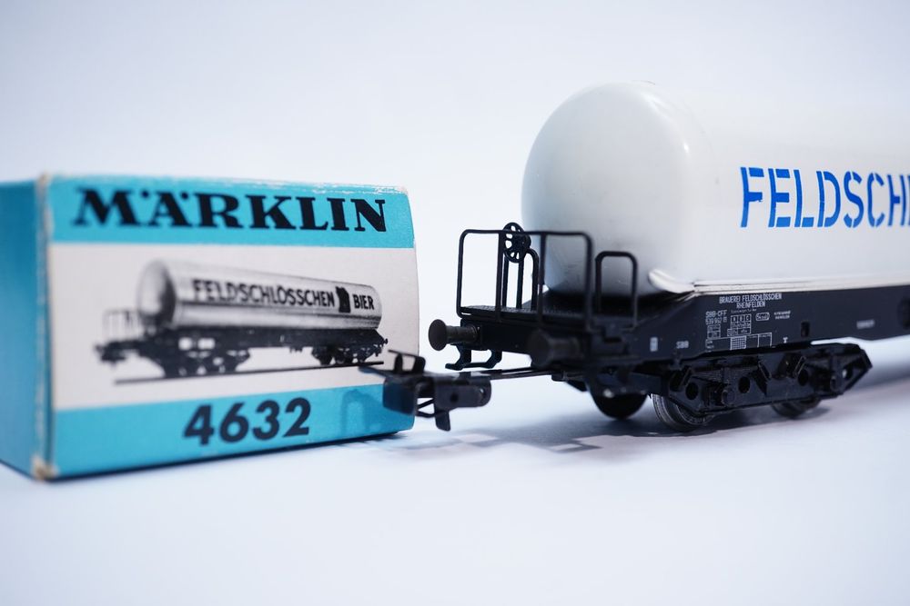 3å Märklin 4632 SBB Tankwagen Feldschlösschen | Acheter sur Ricardo
