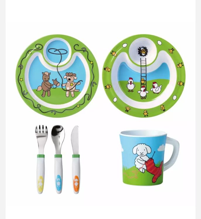 Emsa Farm Family Kinder Geschenk-Set 6-teilig (Gebraucht) in Steinen ...