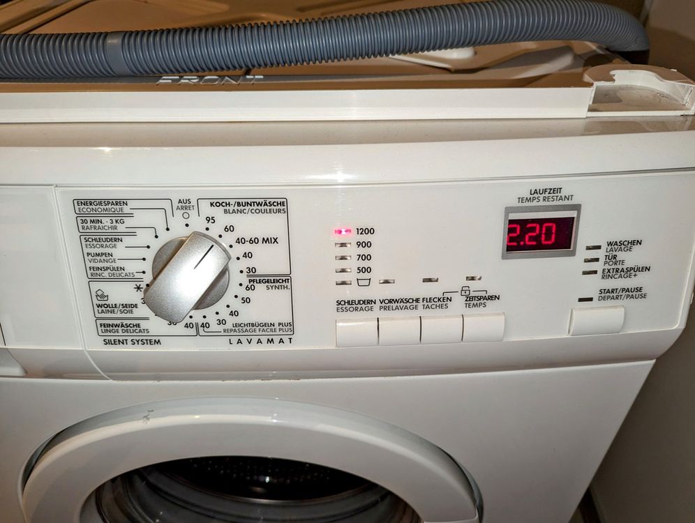 Waschmaschine AEG princess 2252 F (Gebraucht) in Würenlos für CHF 56 – nur Abholung auf Ricardo ...