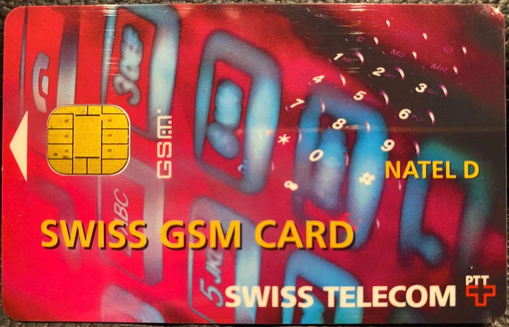 Sim card Natel D (Gebraucht) in Lausanne für CHF 2 – mit Lieferung auf ...