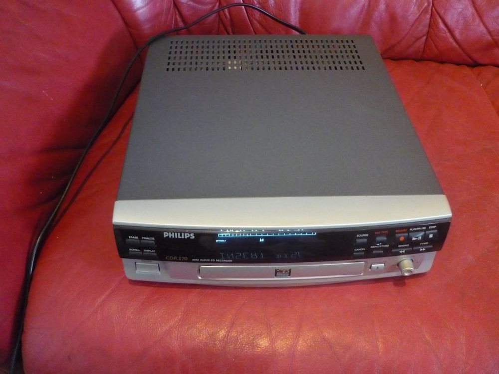 CD Player Recorder - Philips CDR 570 - Compact Disc Player (Gebraucht ...