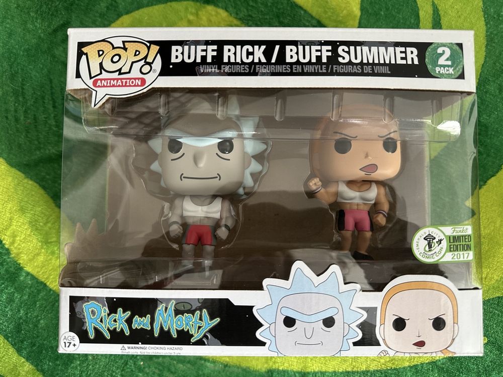 Rick & Morty - Funko Pop! Buff Rick & Summer #2, SDCC (Neu (gemäss ...