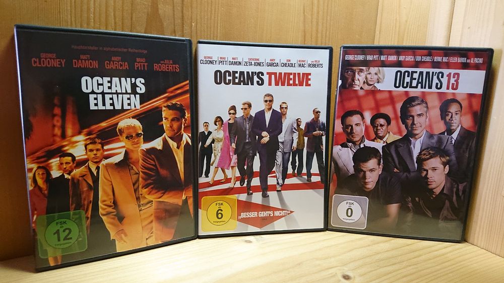 OCEAN'S 11, 12 und 13 auf DVD | Kaufen auf Ricardo