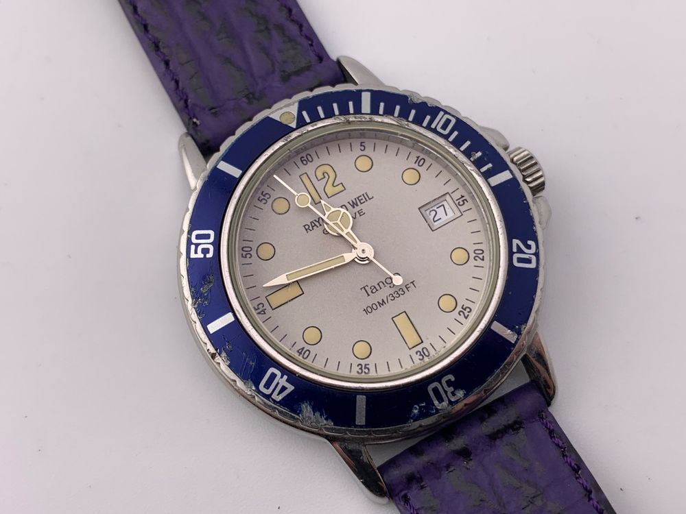 Vintage RAYMOND WEIL Tango montre homme / Herrenuhr läuft (Gebraucht) in Biel/Bienne für CHF 3 ...