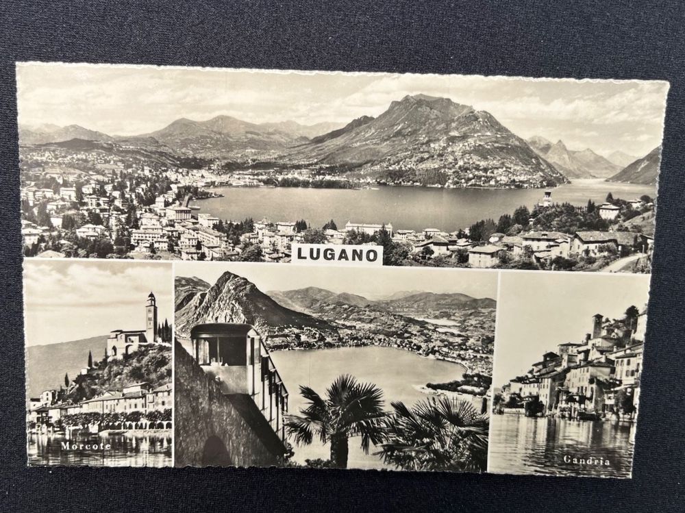 Alte Postkarte Lugano. (Gebraucht) in Erlenbach im Simmental für CHF 1 ...