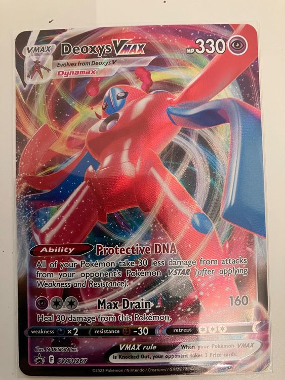 Pokemon Deoxys VMAX SWSH267 | Kaufen auf Ricardo