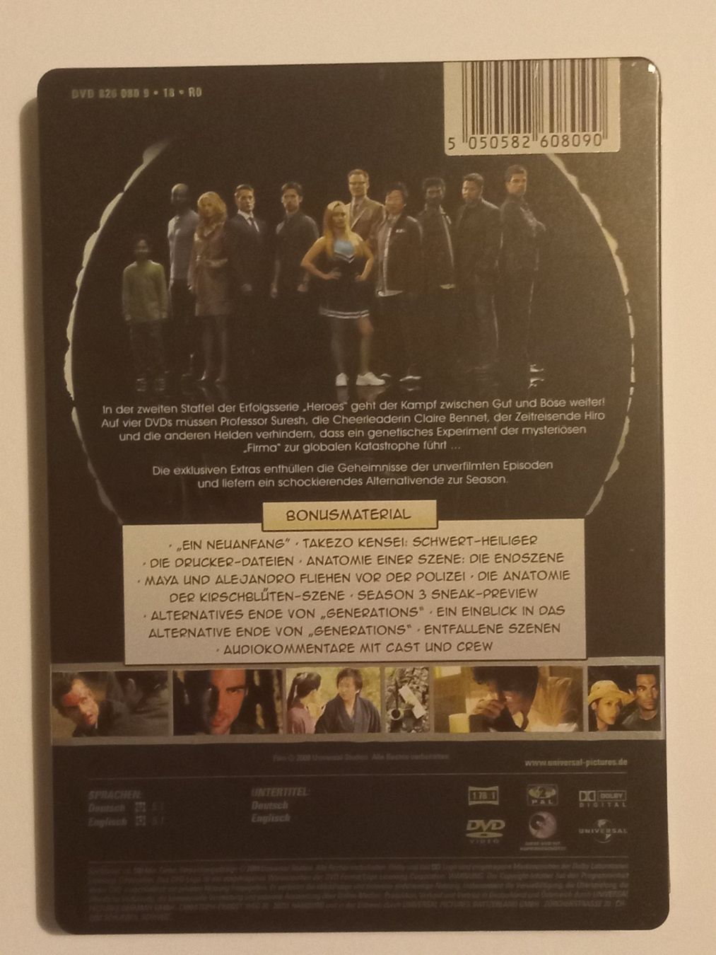 T4 DVD Steelbox - HEROES Season 2 (deutsch) - gebraucht (Gebraucht) in ...