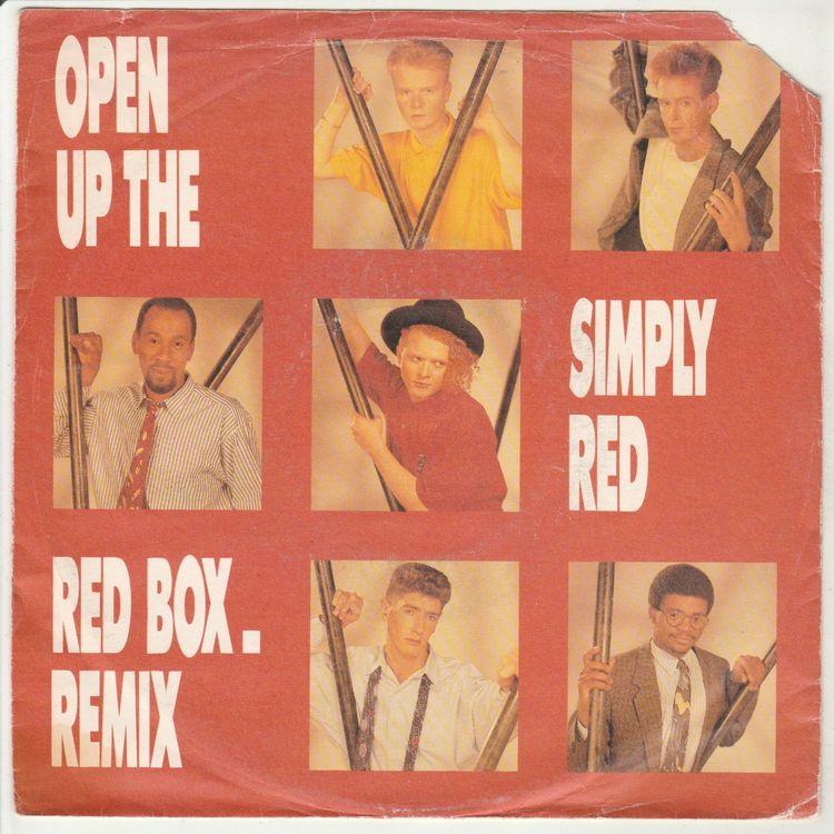 Simply Red - Open up the Red Box (Remix) 7" Vinyl 1986 (Gebraucht) in ...