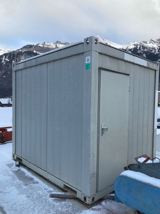 Baucontainer Bürocontainer Lagercontainer sofort verfügbar! (Gebraucht) in Brienz BE für CHF 260 ...