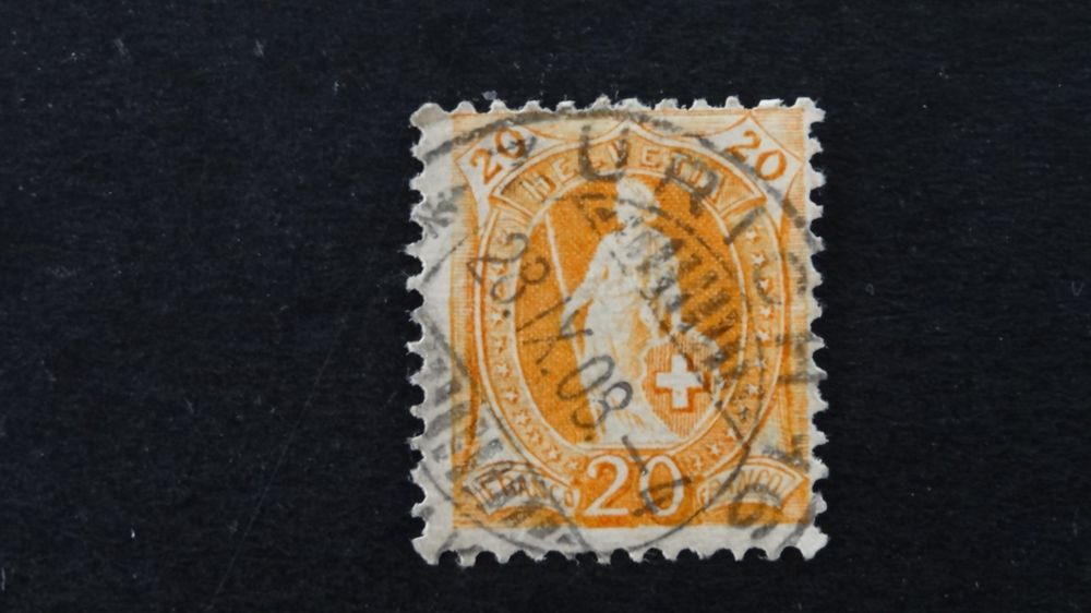 Vollstempel ZÜRICH 16 SBK 94A 28.IX.08 2 (Gebraucht) in Anwil für CHF 1 ...