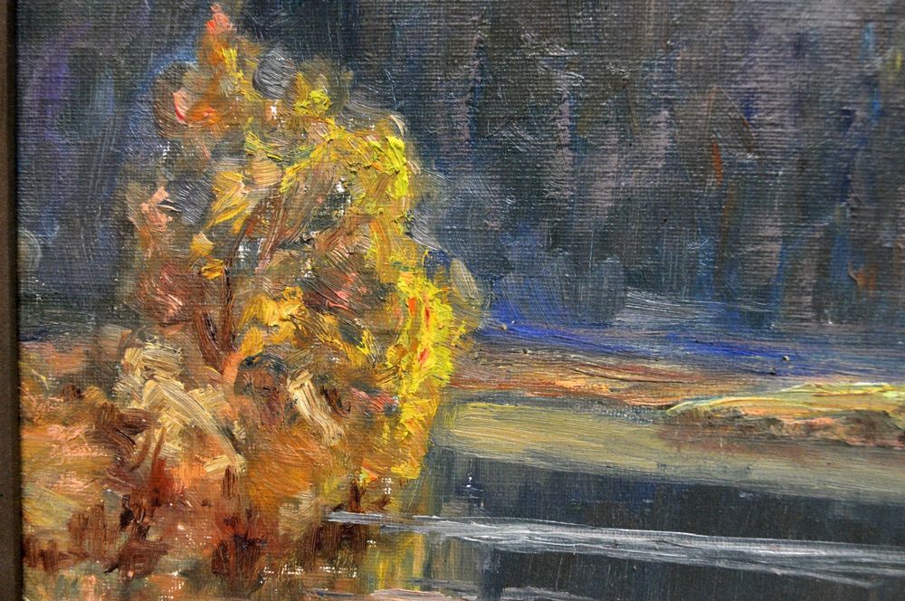 Tableau à l'huile signé J. Mathey | Kaufen auf Ricardo