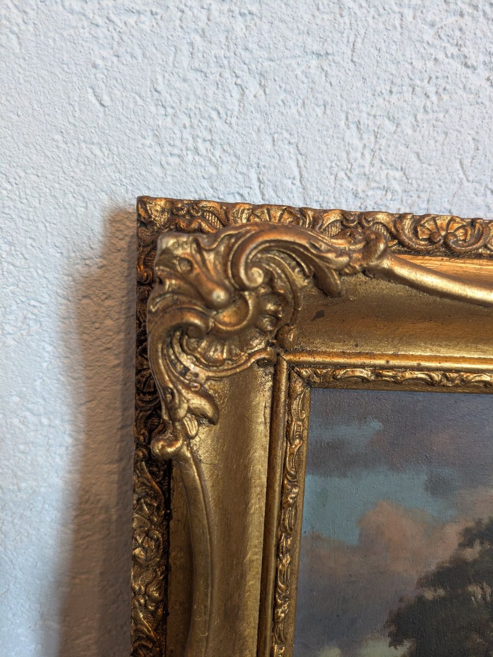 Original Ölgemälde "Landschaft" von H.V. Walti (1949) (Gebraucht) in ...