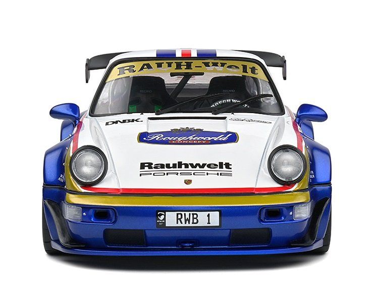 PORSCHE 911 (964) #1 RWB "Rothmans-Design" 2022 1:18 Solido (Neu und ...