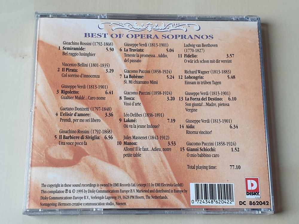 Best of Opera Sopranos | Kaufen auf Ricardo